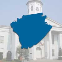 Outline of Harrison County, KY